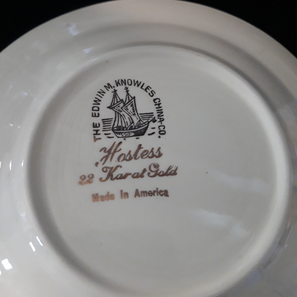 Edwin M. Knowles China Co. | Kitchen | Edwin M Knowles Vintage Hostess ...